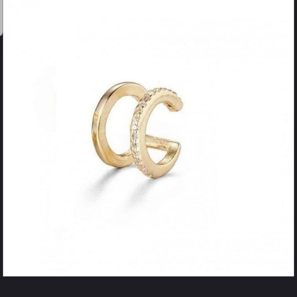 Jewelry | Very Cute Ear Cuff In Gold With Czs | Poshmark